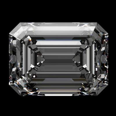 Diamond Emerald - 3D Model by rzo