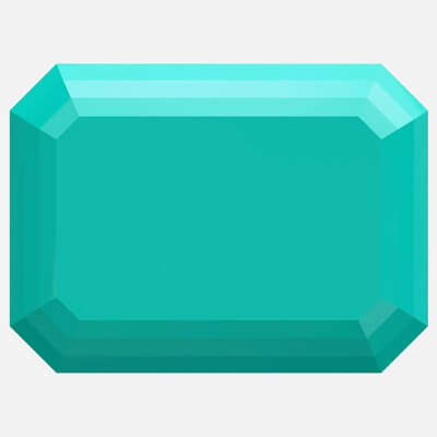 Diamond Emerald - 3D Model by rzo