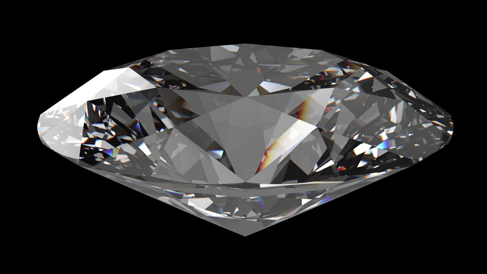 Diamond Oval - 3D Model by rzo