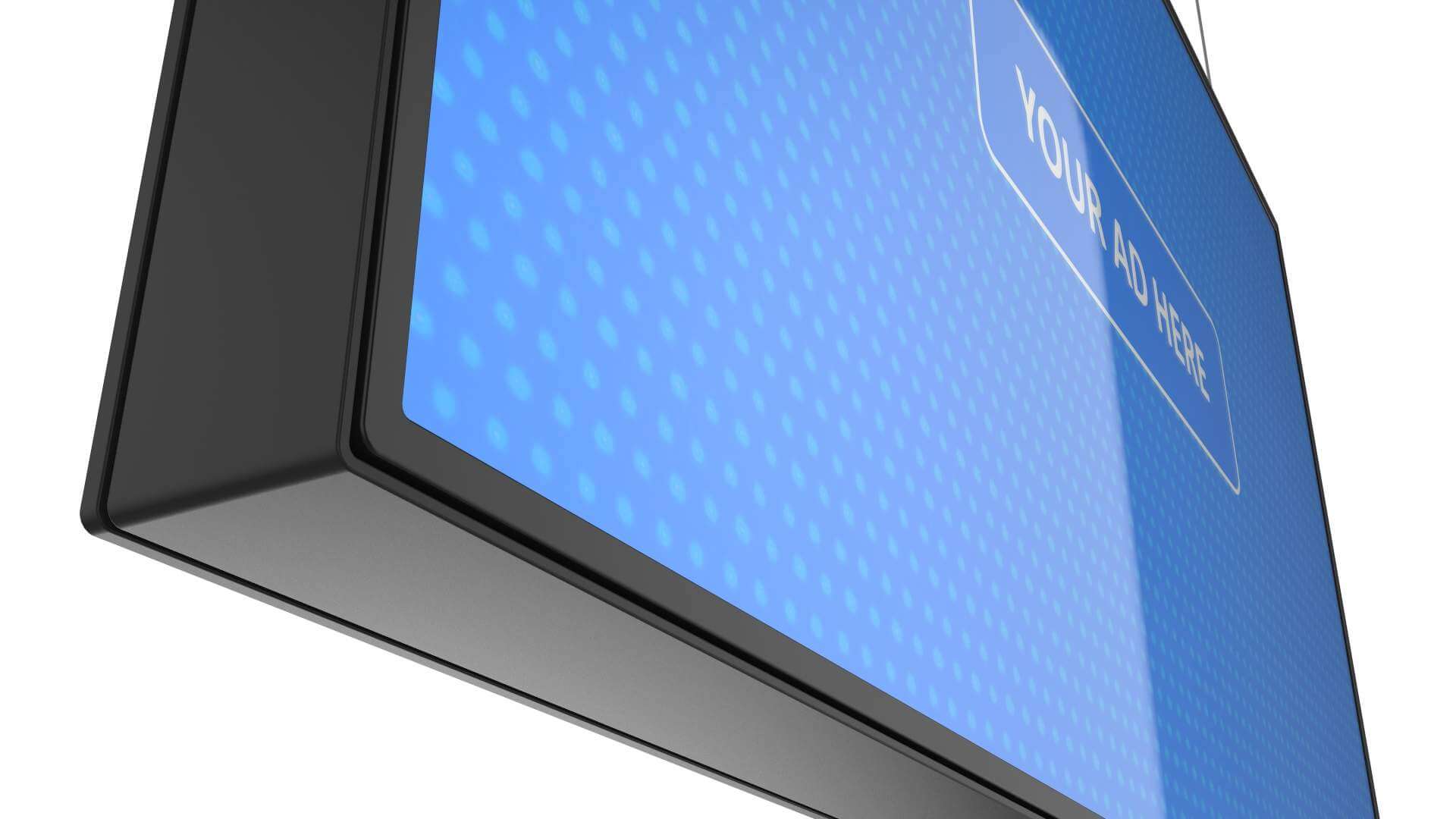 Digital Panel Horizontal 49 Inch - 3D Model by rzo