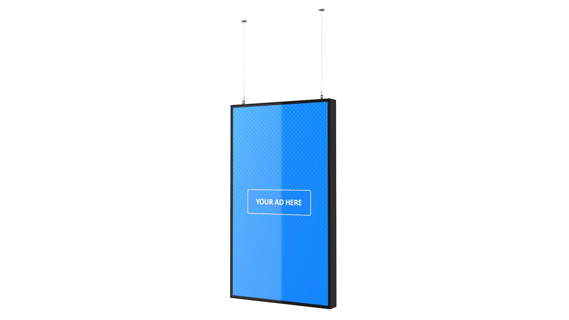 Digital Panel Vertical 43 Inch - 3D Model by rzo