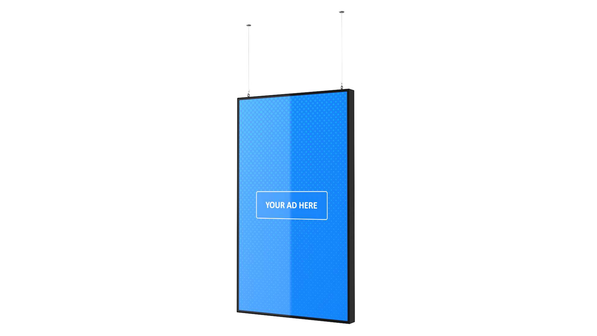 Digital Panel Vertical 55 Inch - 3D Model by rzo