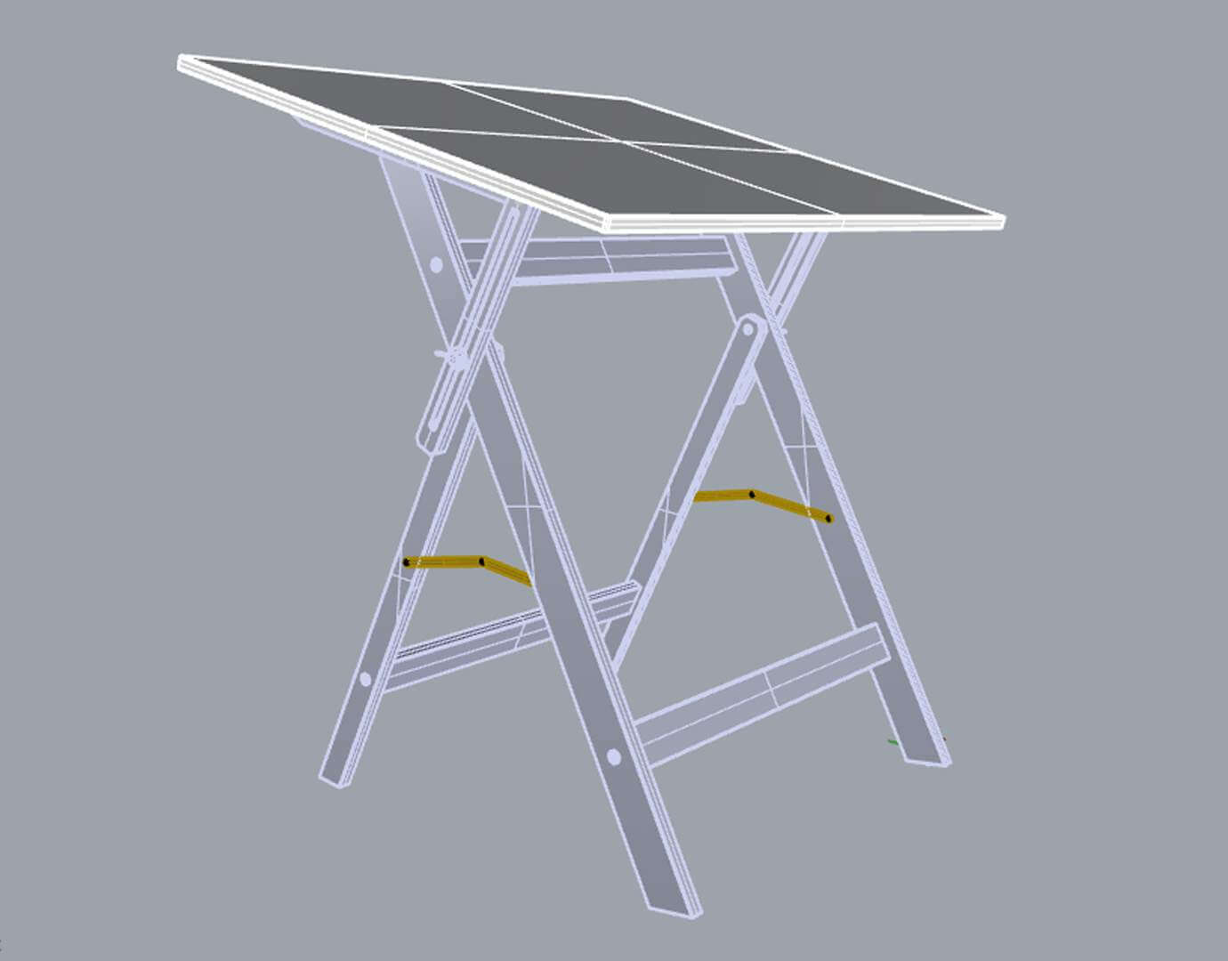 Drafting Table - 3D Model by rzo