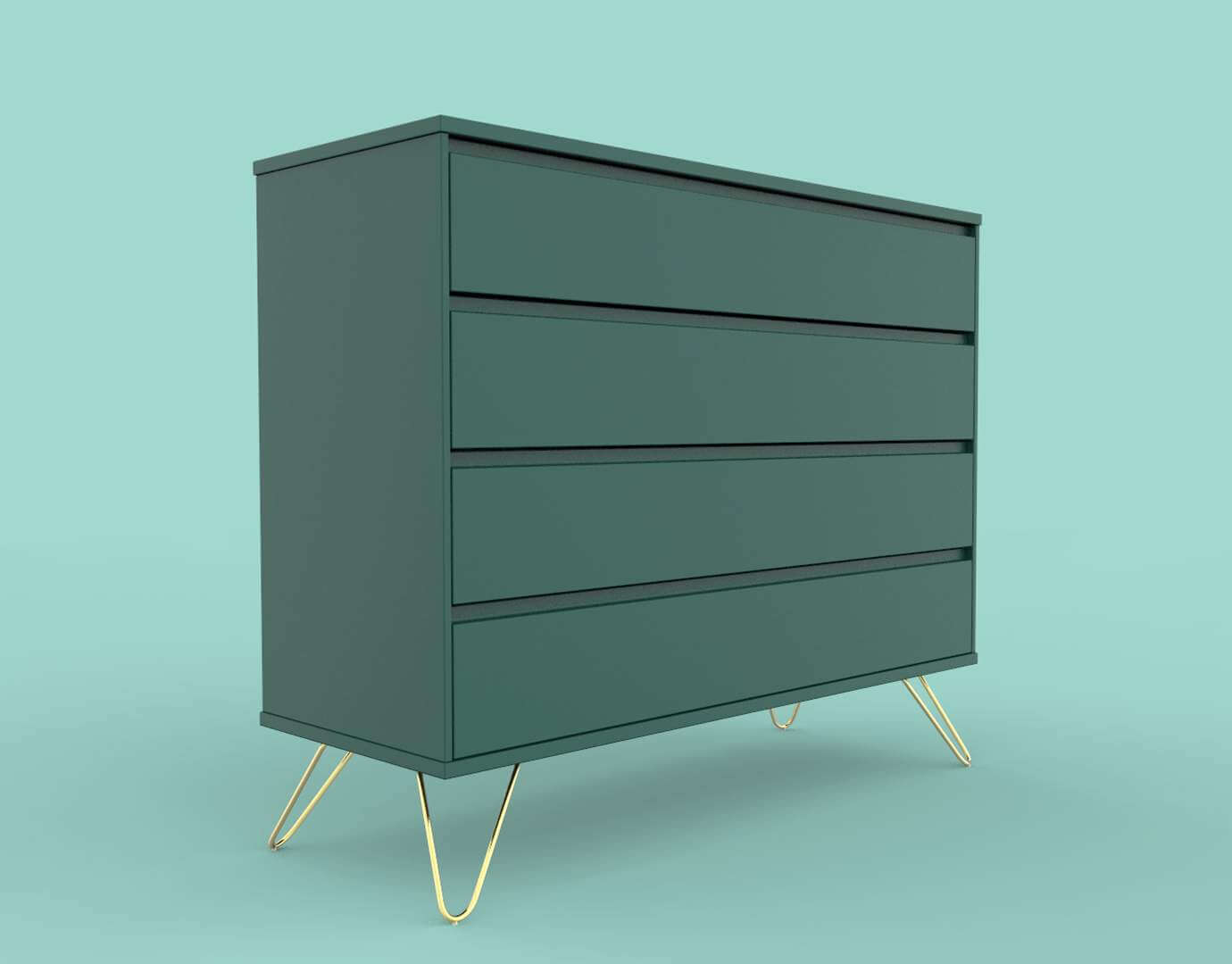 Elona Chest Of Drawers - 3D Model by rzo