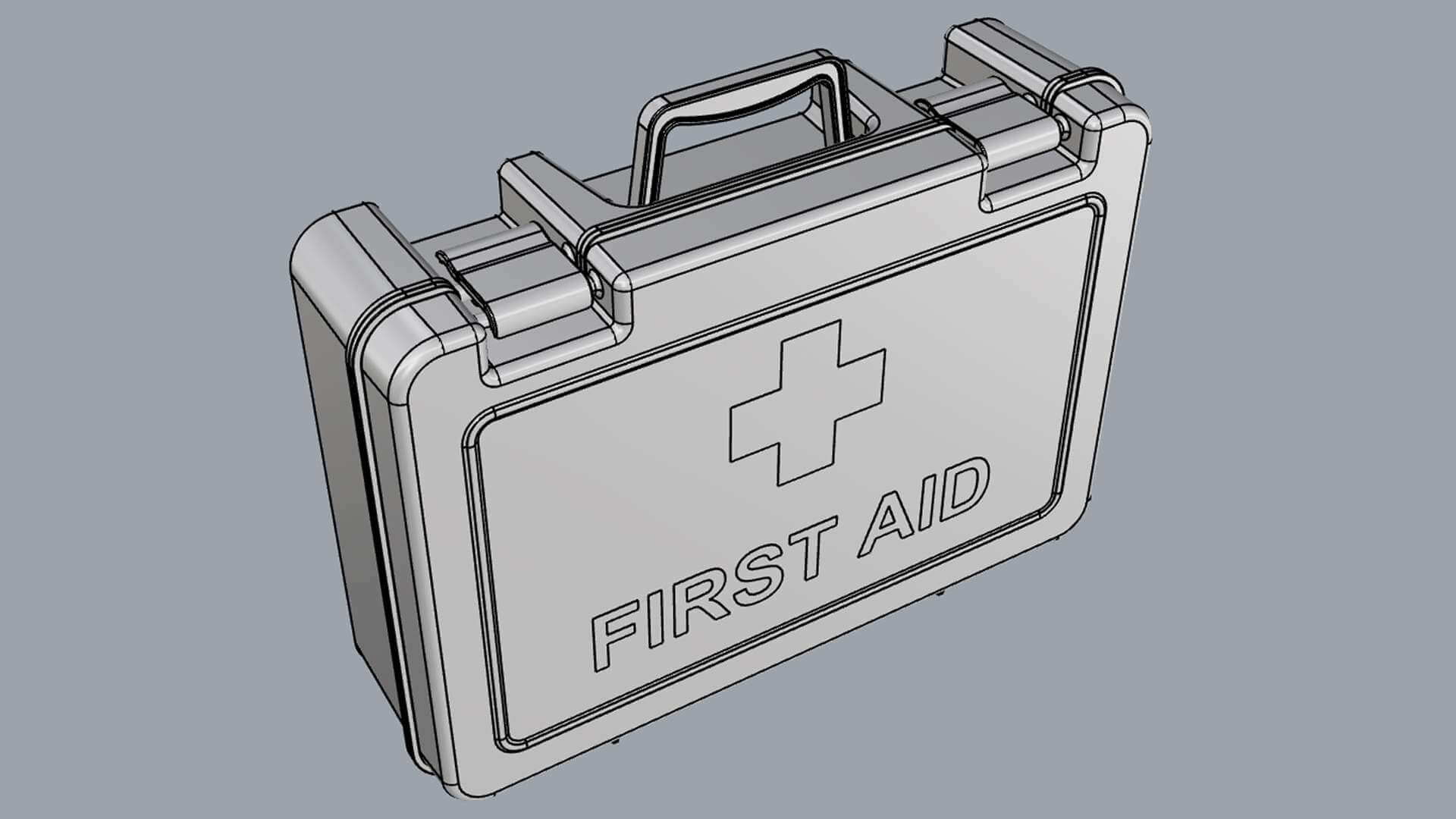 First Aid Kit - 3D Model by rzo