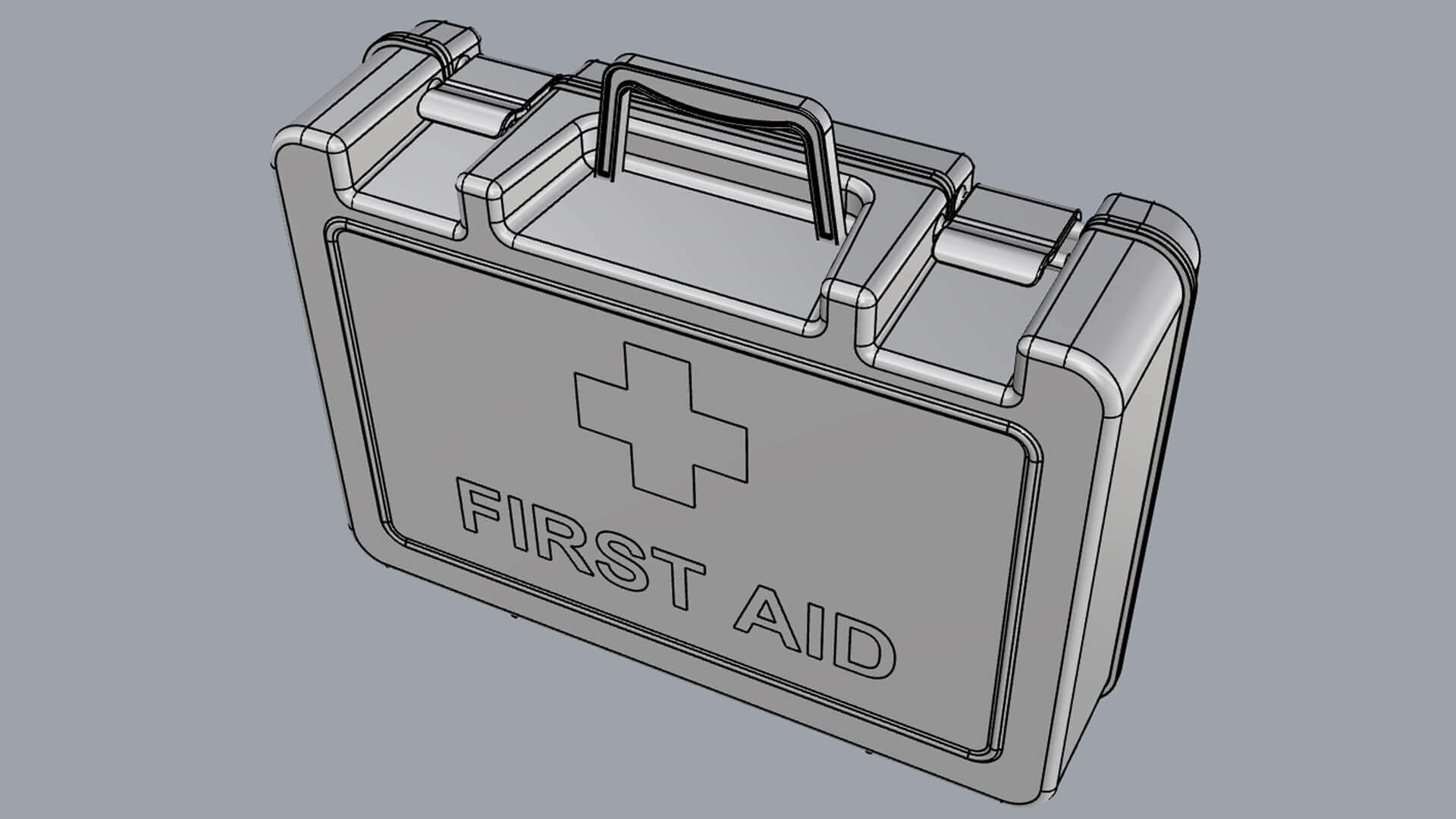 First Aid Kit - 3D Model by rzo
