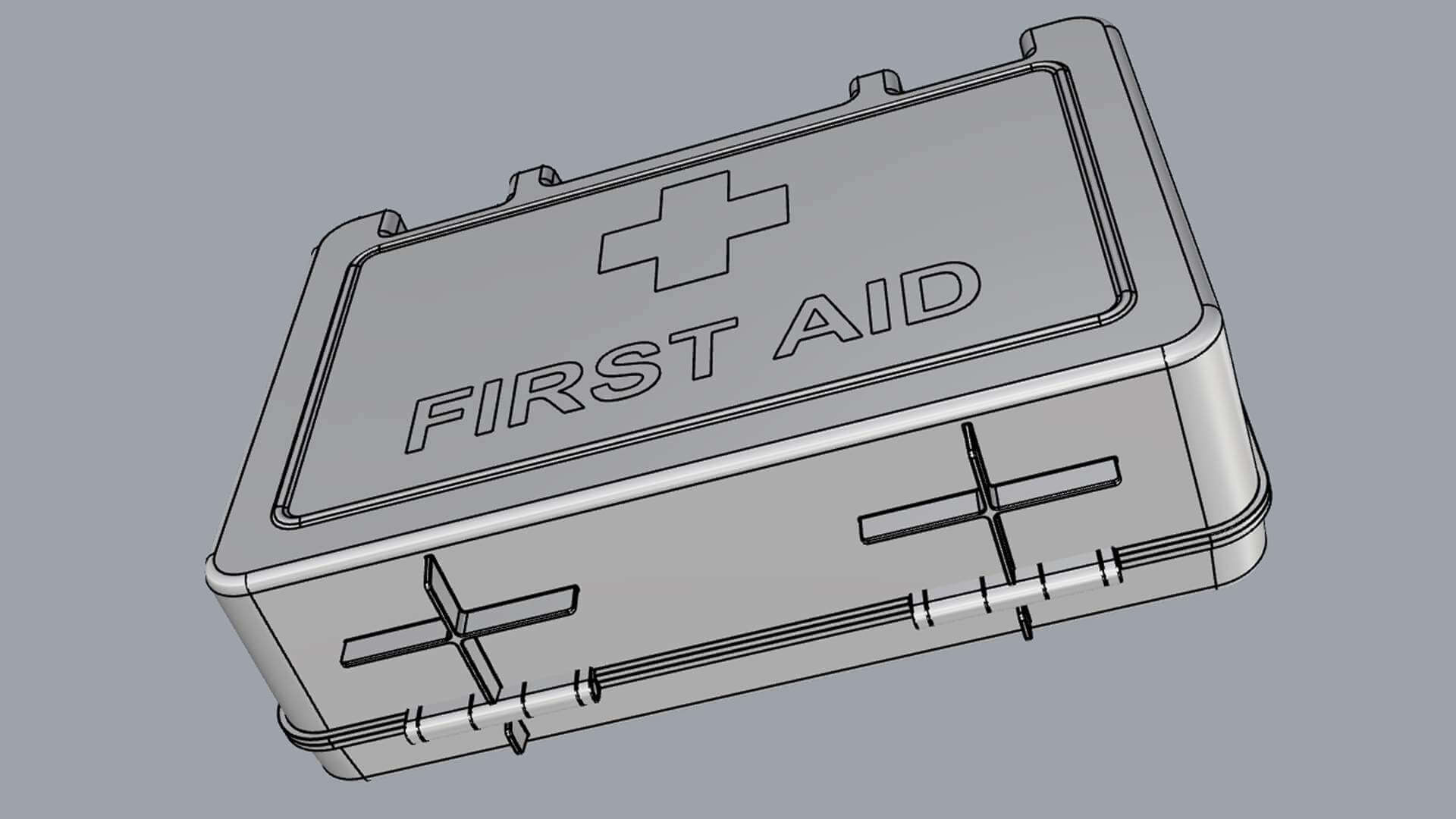 First Aid Kit - 3D Model by rzo