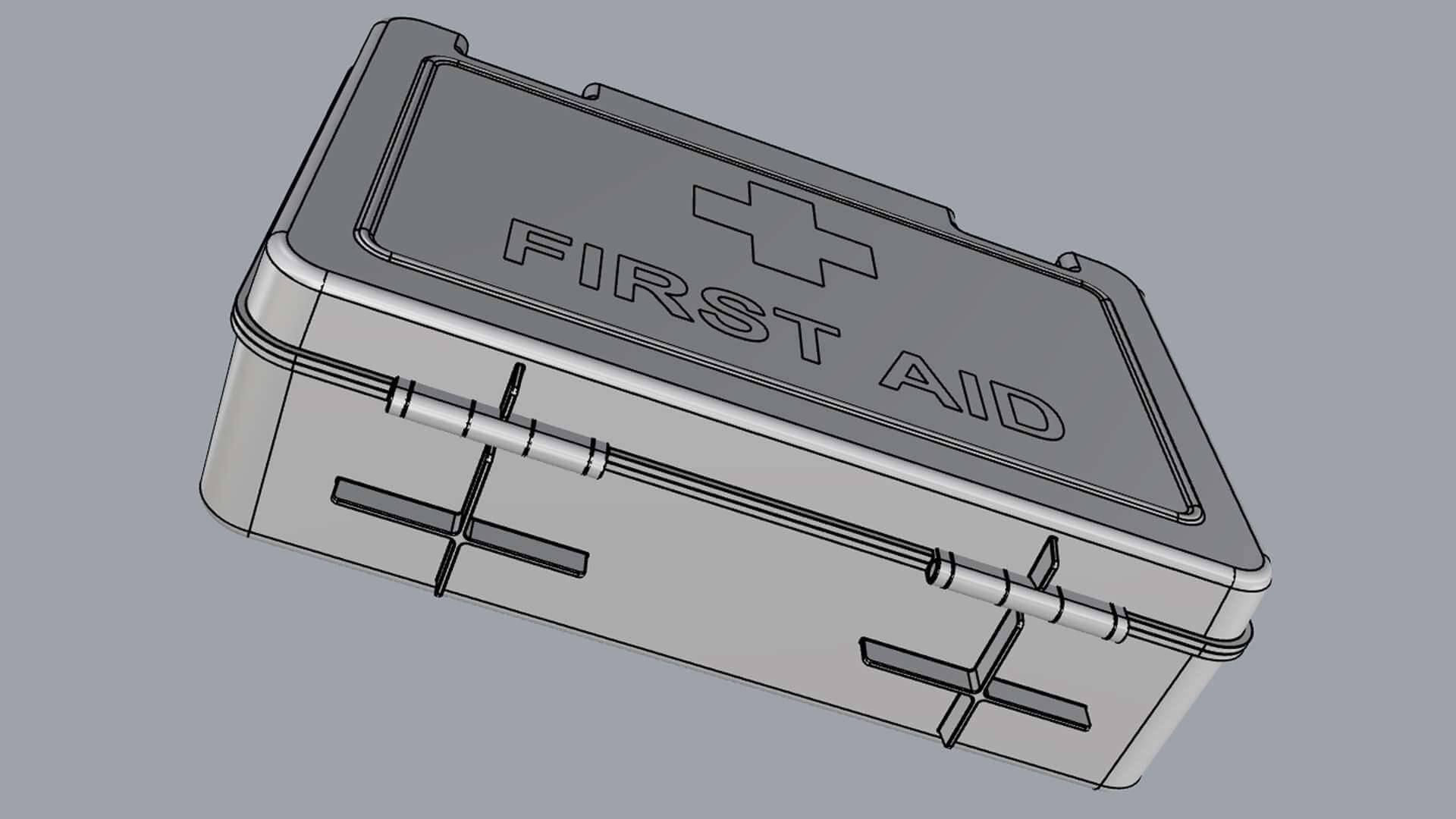 First Aid Kit - 3D Model by rzo