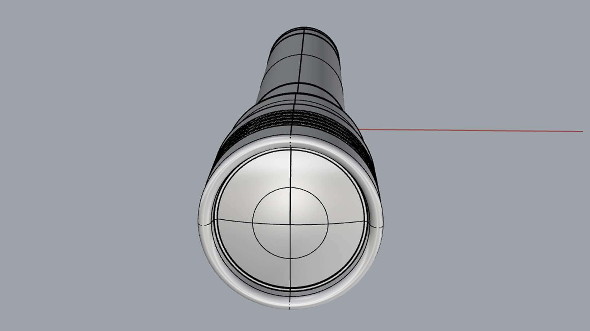 Flashlight - 3D Model by rzo