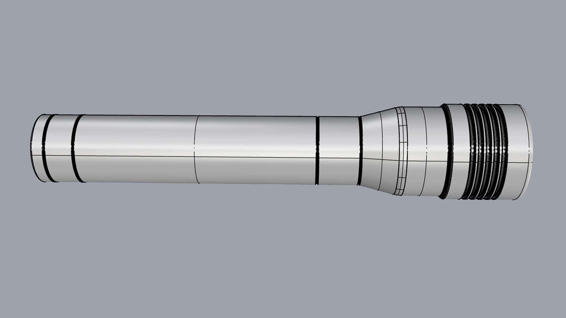Flashlight - 3D Model by rzo