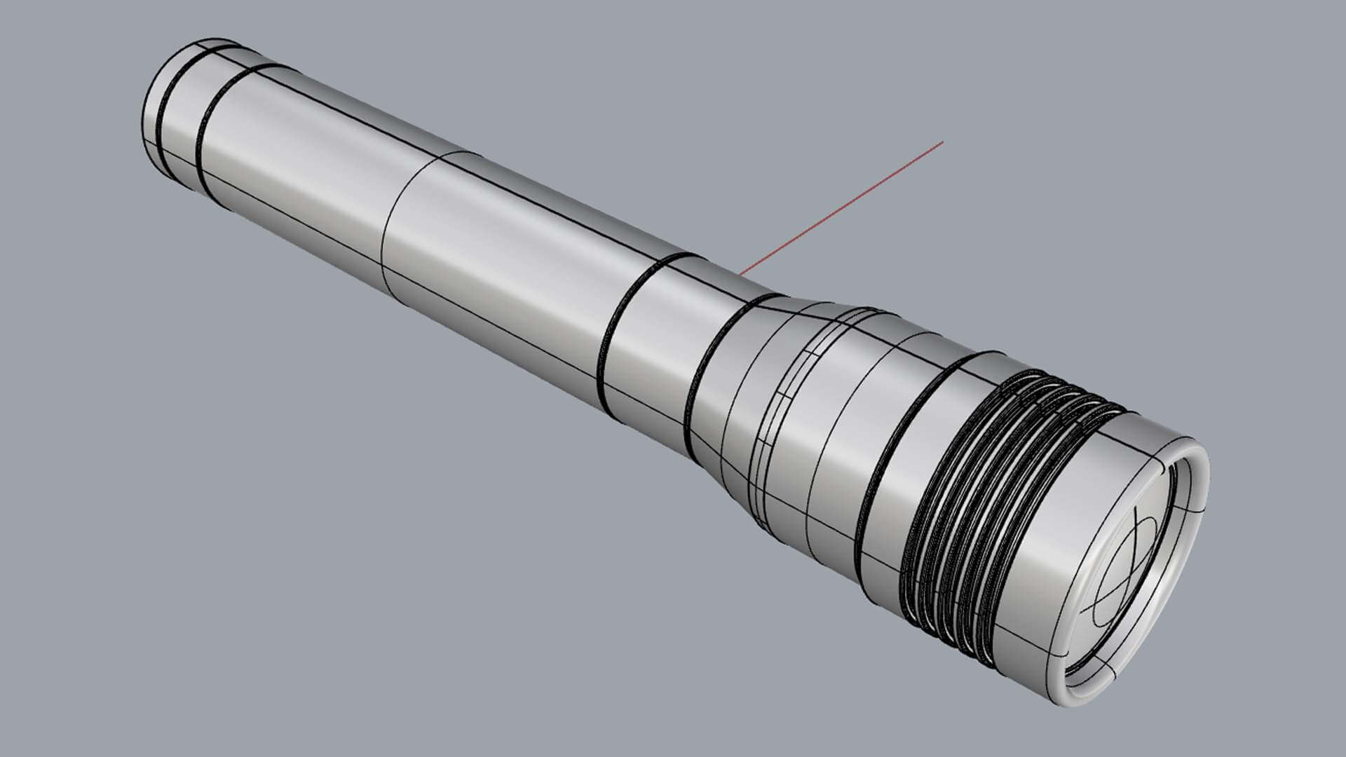 Flashlight - 3D Model by rzo