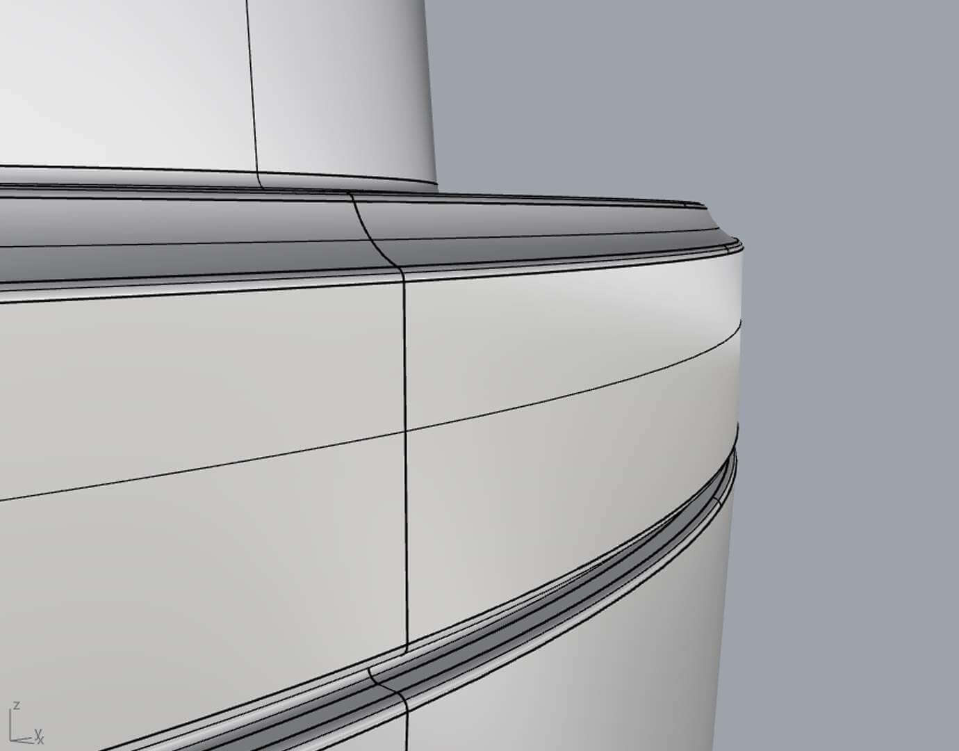 Fluorescent Compact Lamp - 3D Model by rzo