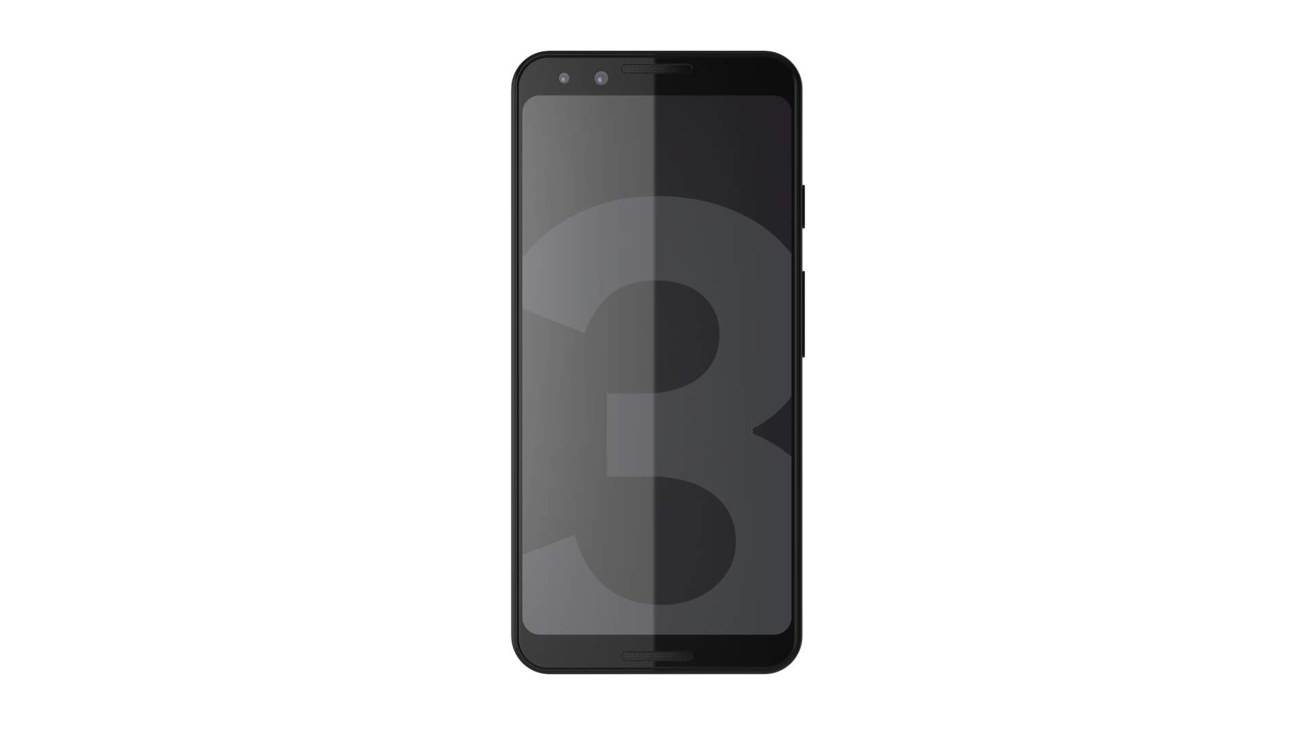Google Pixel 3 Black - 3D Model by rzo