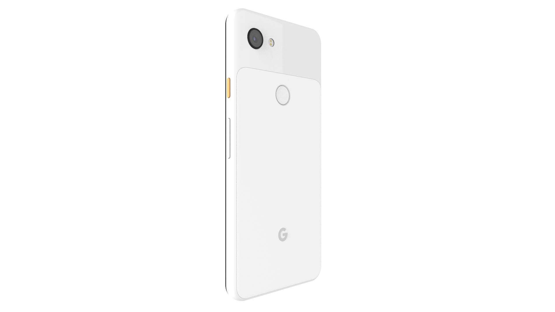 Google Pixel 3A White - 3D Model by rzo