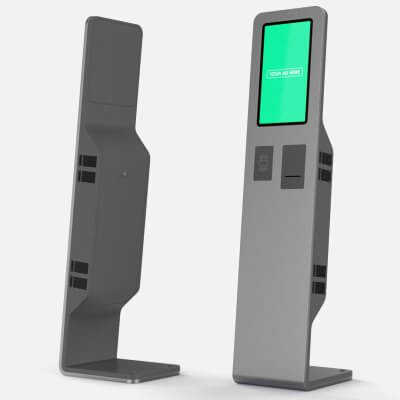 Horizontal Totem Self Service 05 - 3D Model by rzo