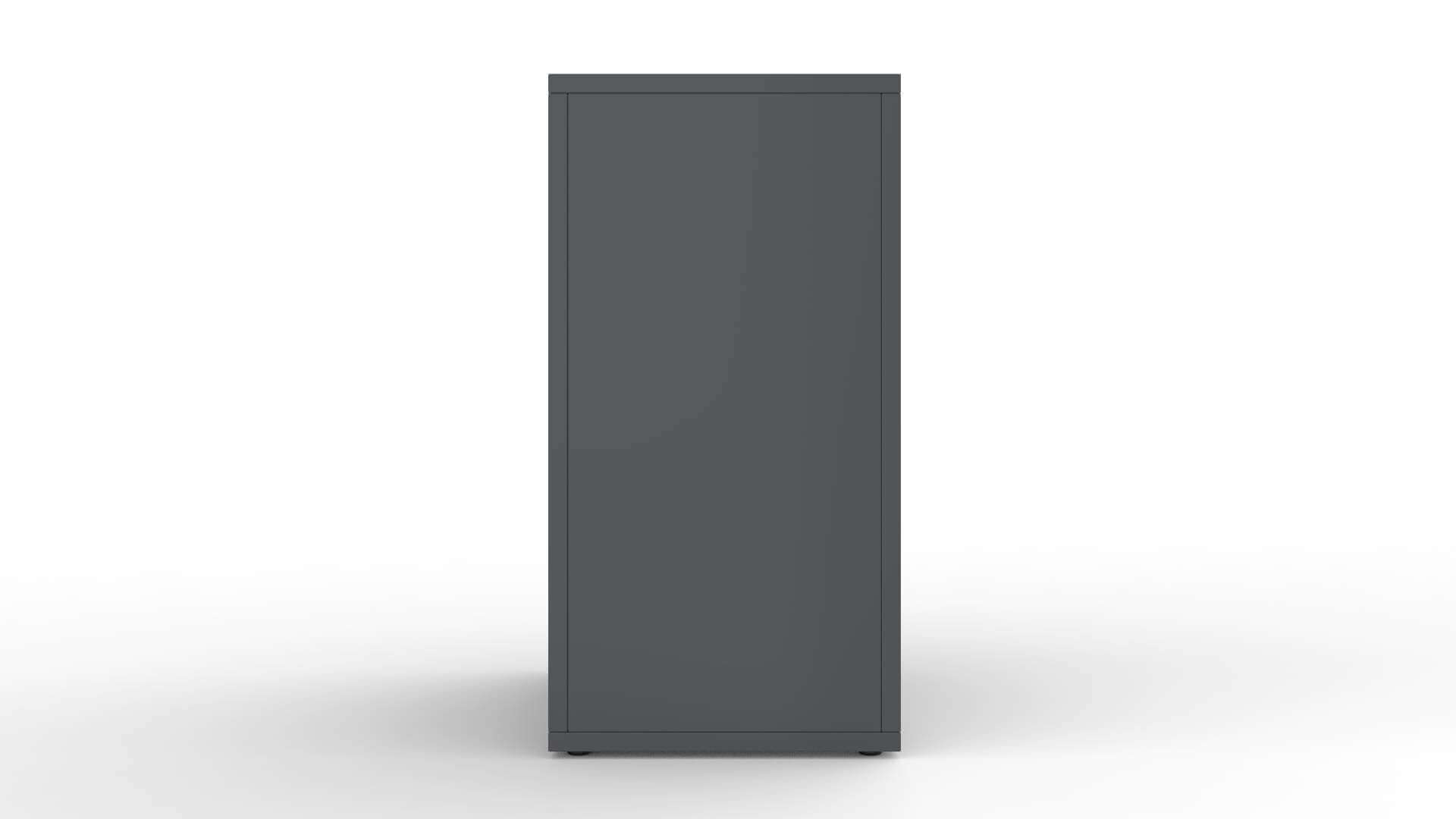 IKEA ALEX Drawer Unit Gray with 4 Drawers - 3D Model by rzo