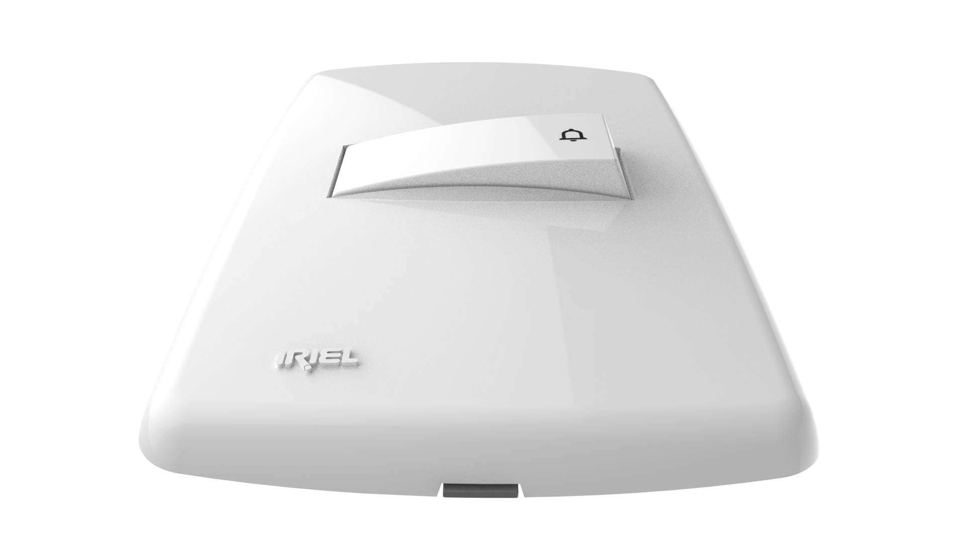 Iriel Duale Up 1 Push Button Bell - 3D Model by rzo