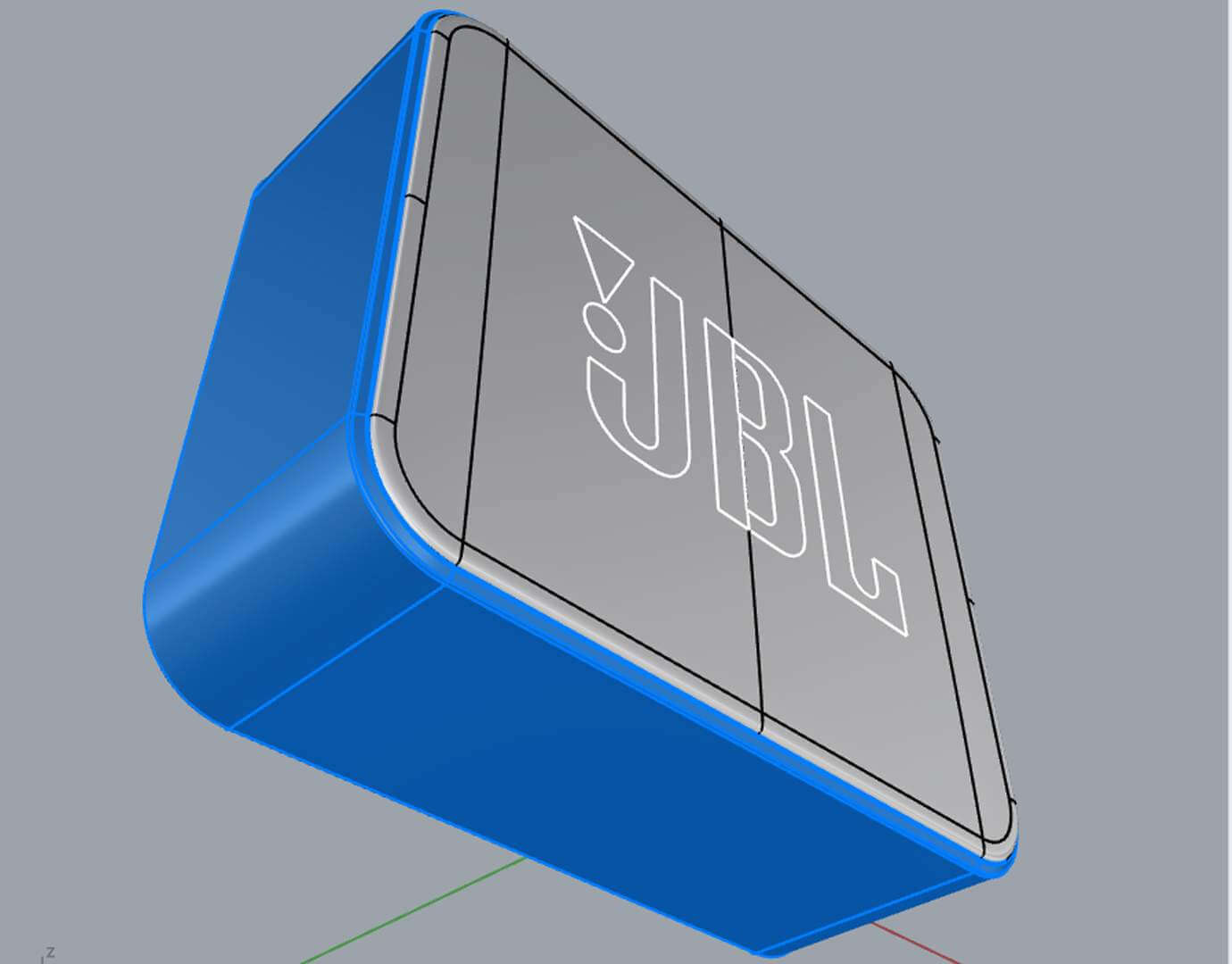Jbl Go2 - 3D Model by rzo