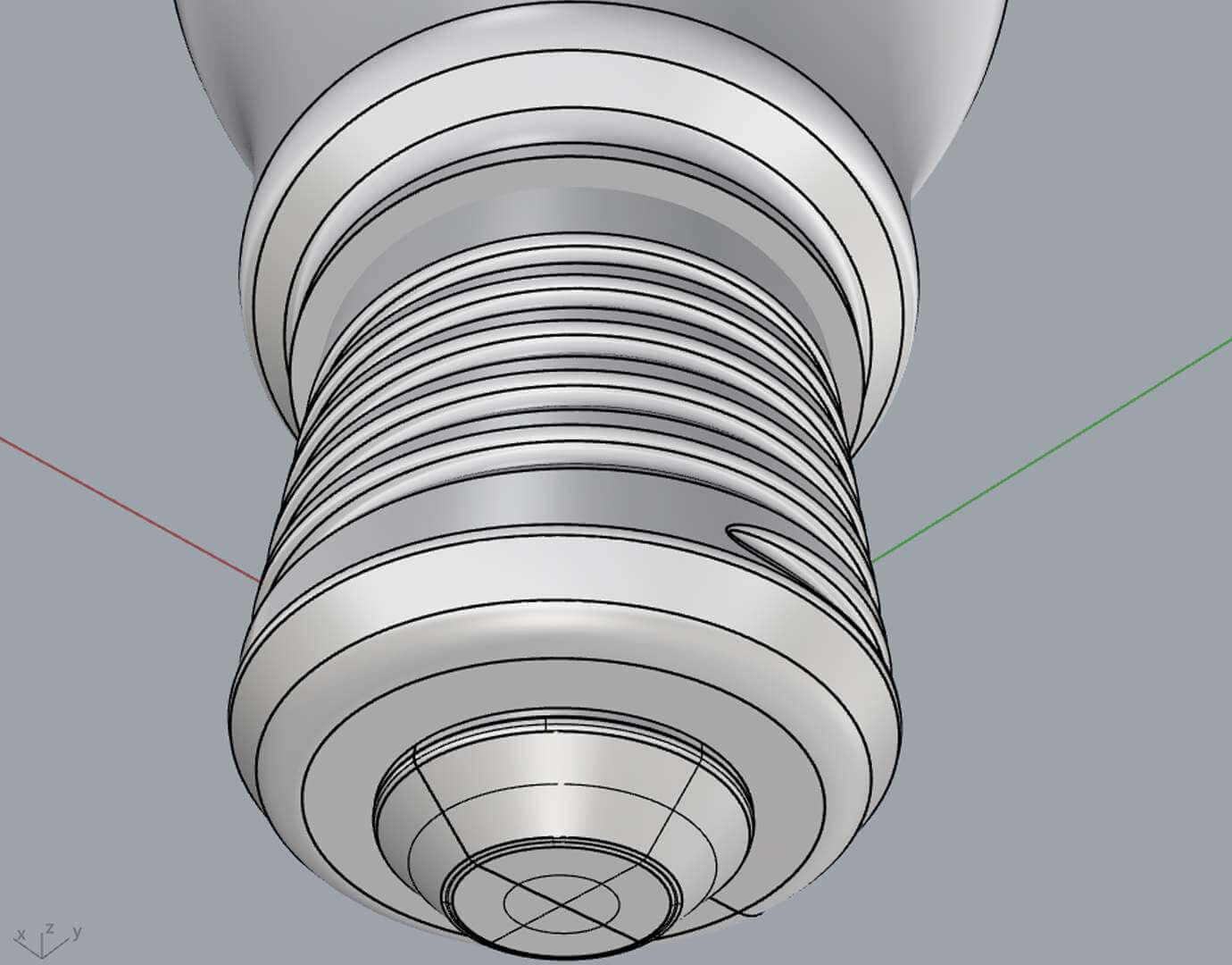 LED Lamp - 3D Model by rzo