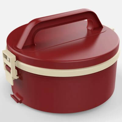 Lunch Box Container 1 Compartment - 3D Model by rzo