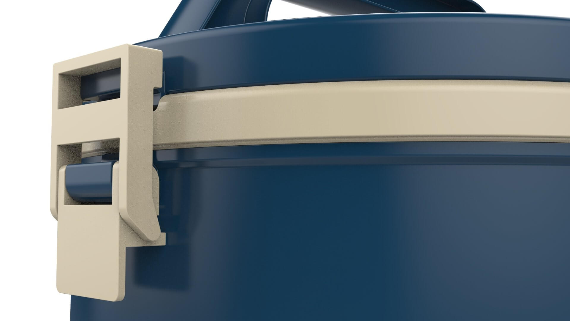 Lunch Box Container 2 Compartments - 3D Model by rzo