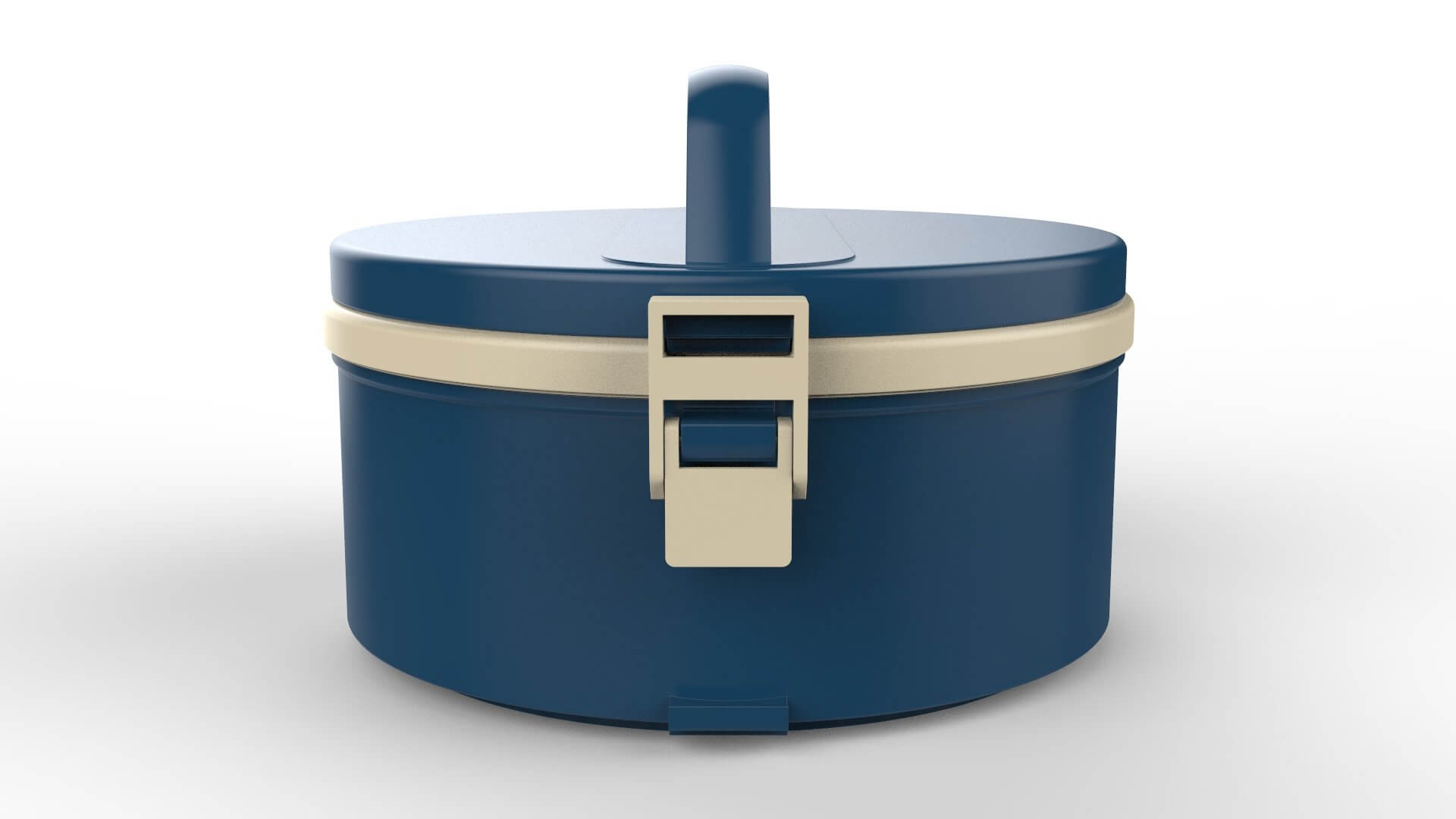 Lunch Box Container 2 Compartments - 3D Model by rzo