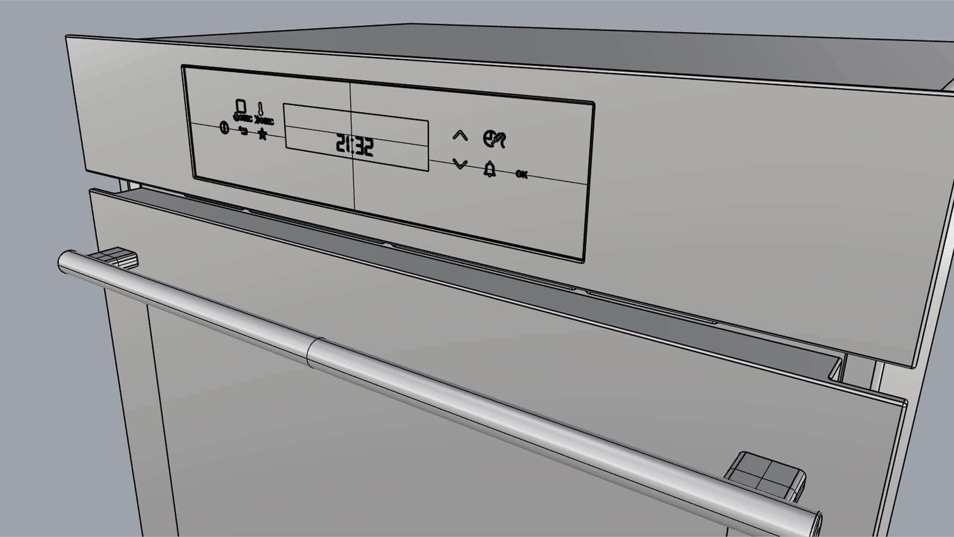 Oven Kulinarisk - 3D Model by rzo