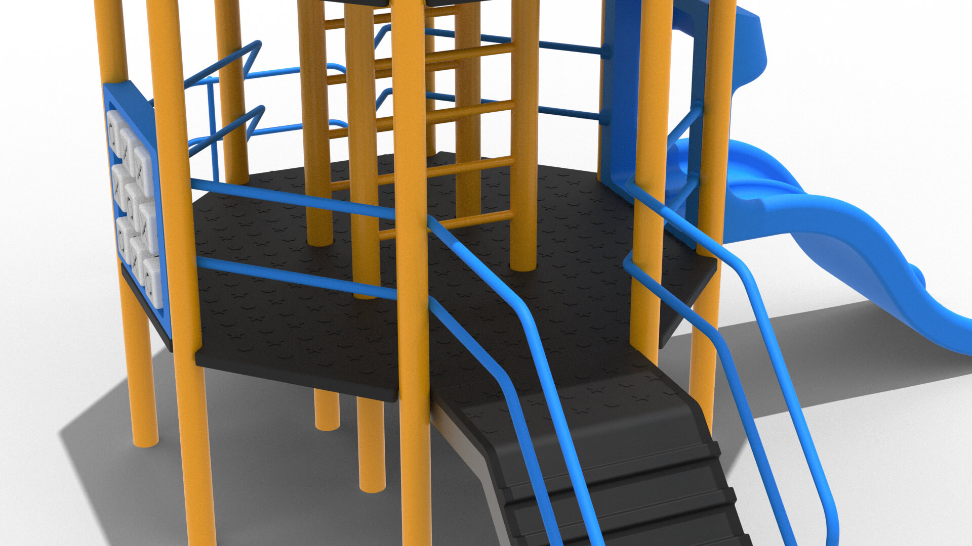 Playground Funpark 2 Levels - 3D Model by rzo