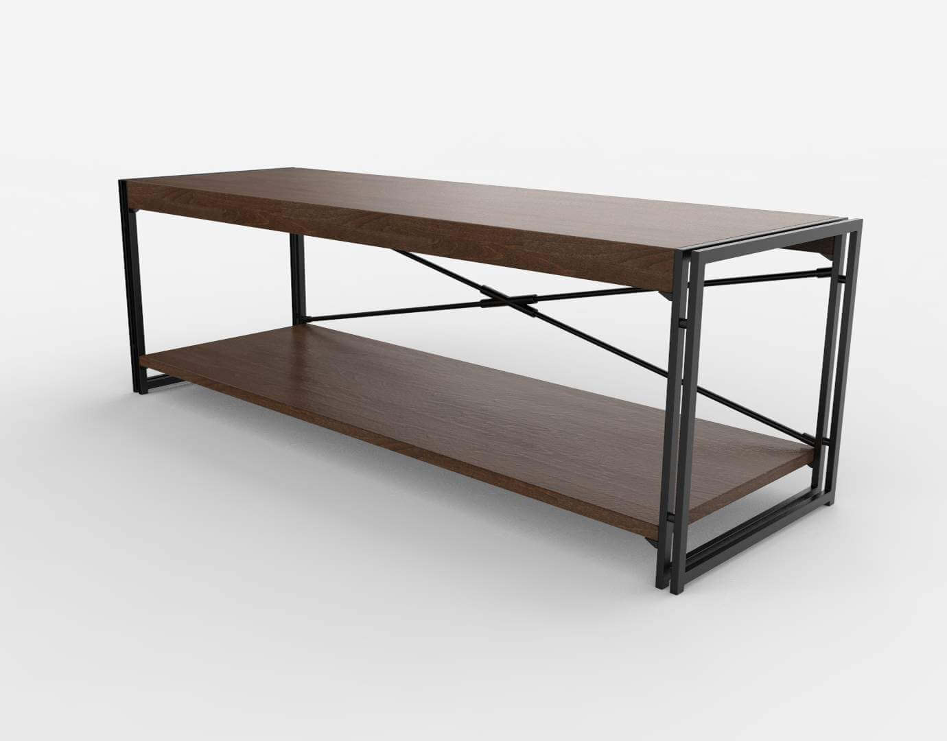Black and Brown Wooden Rack - Free 3D Model by rzo