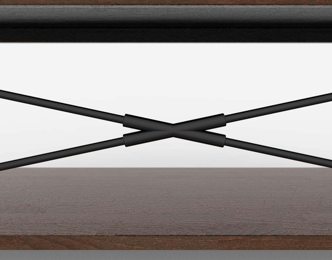 Black and Brown Wooden Rack - Free 3D Model by rzo