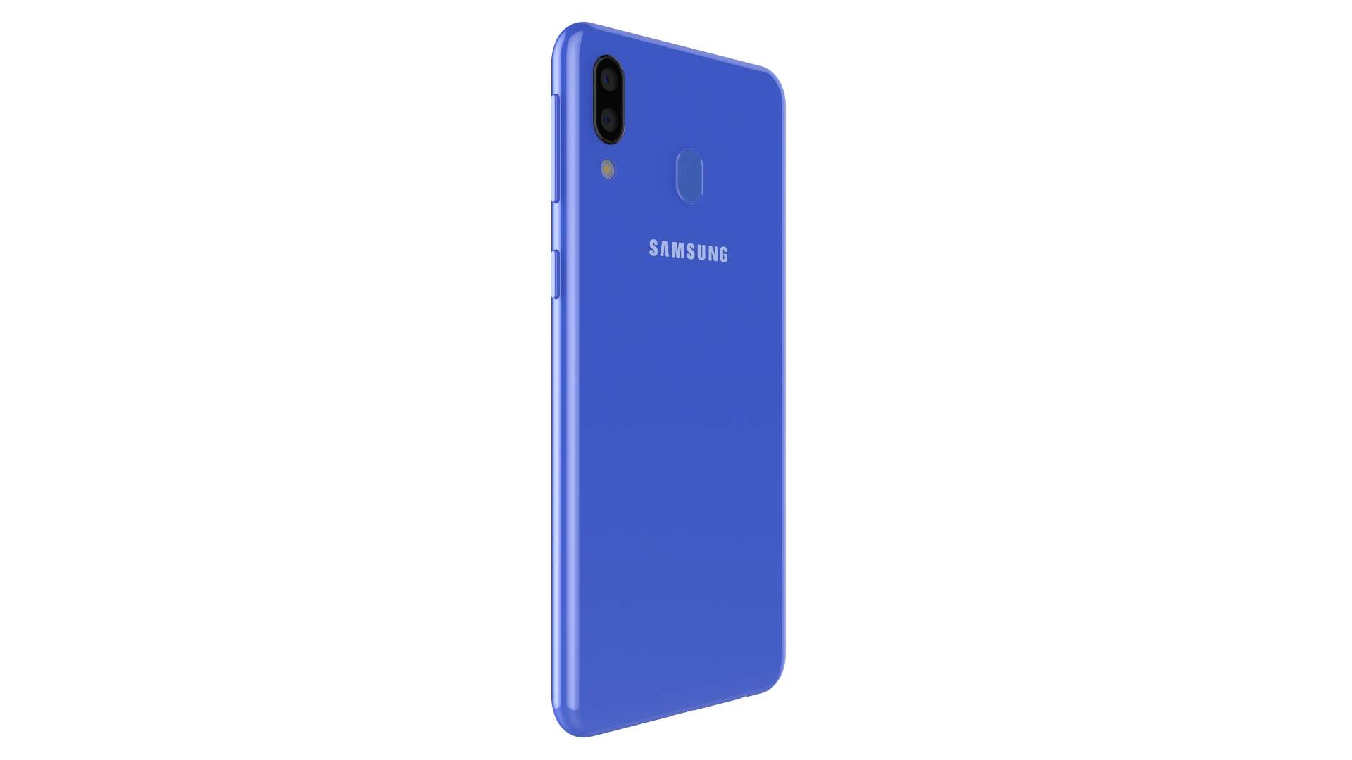 Samsung Galaxy M20 Blue - 3D Model by rzo