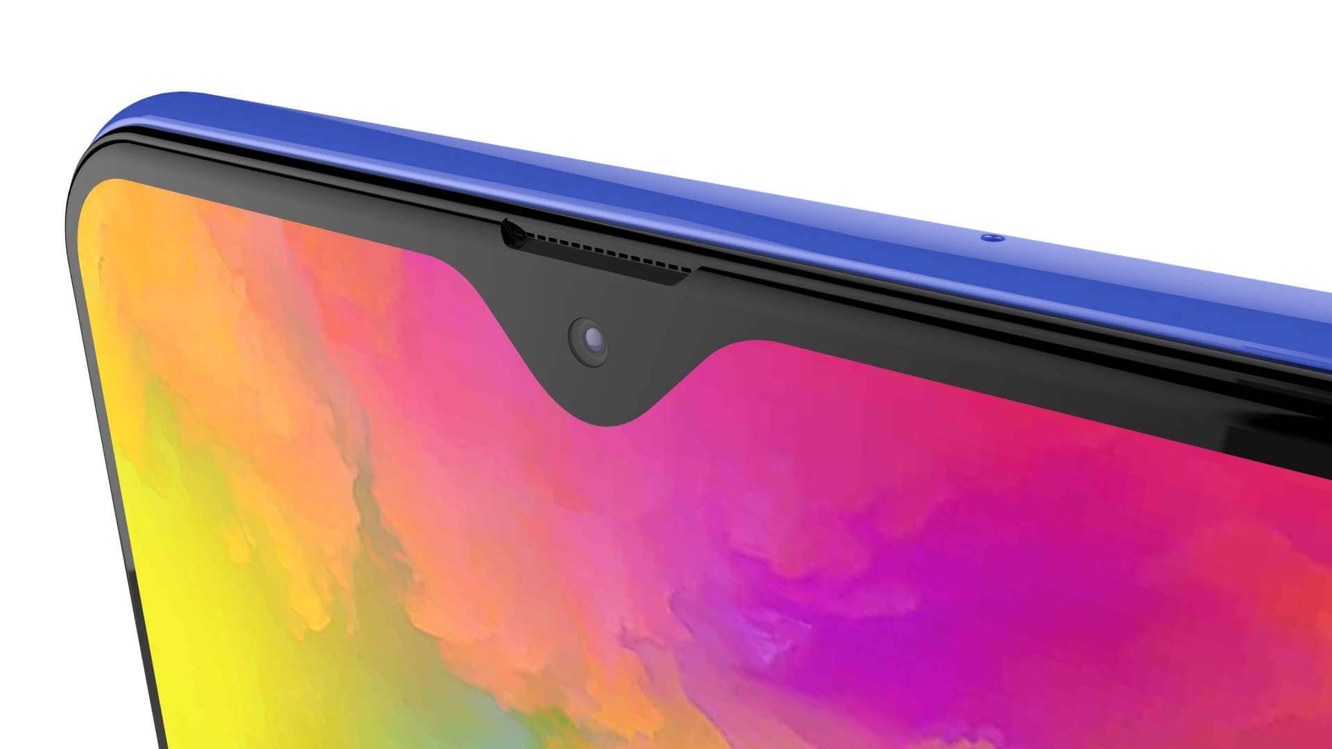 Samsung Galaxy M20 Blue - 3D Model by rzo