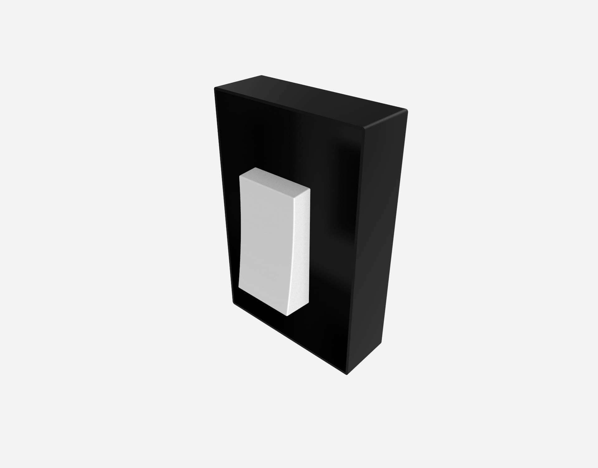 Siemens 1 Button Switch - 3D Model by rzo