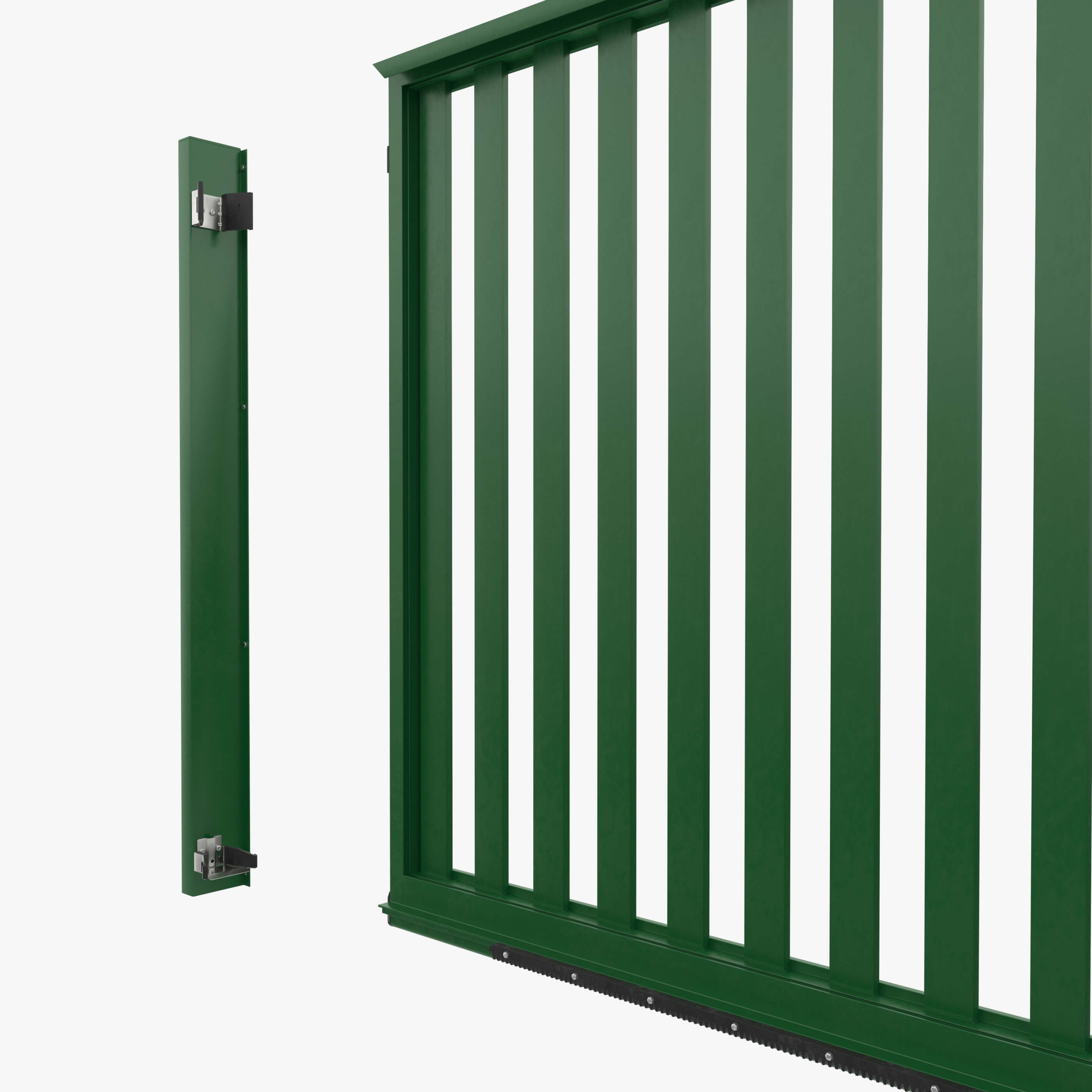 Sliding Gate With Grid - 3D Model by S_K_A