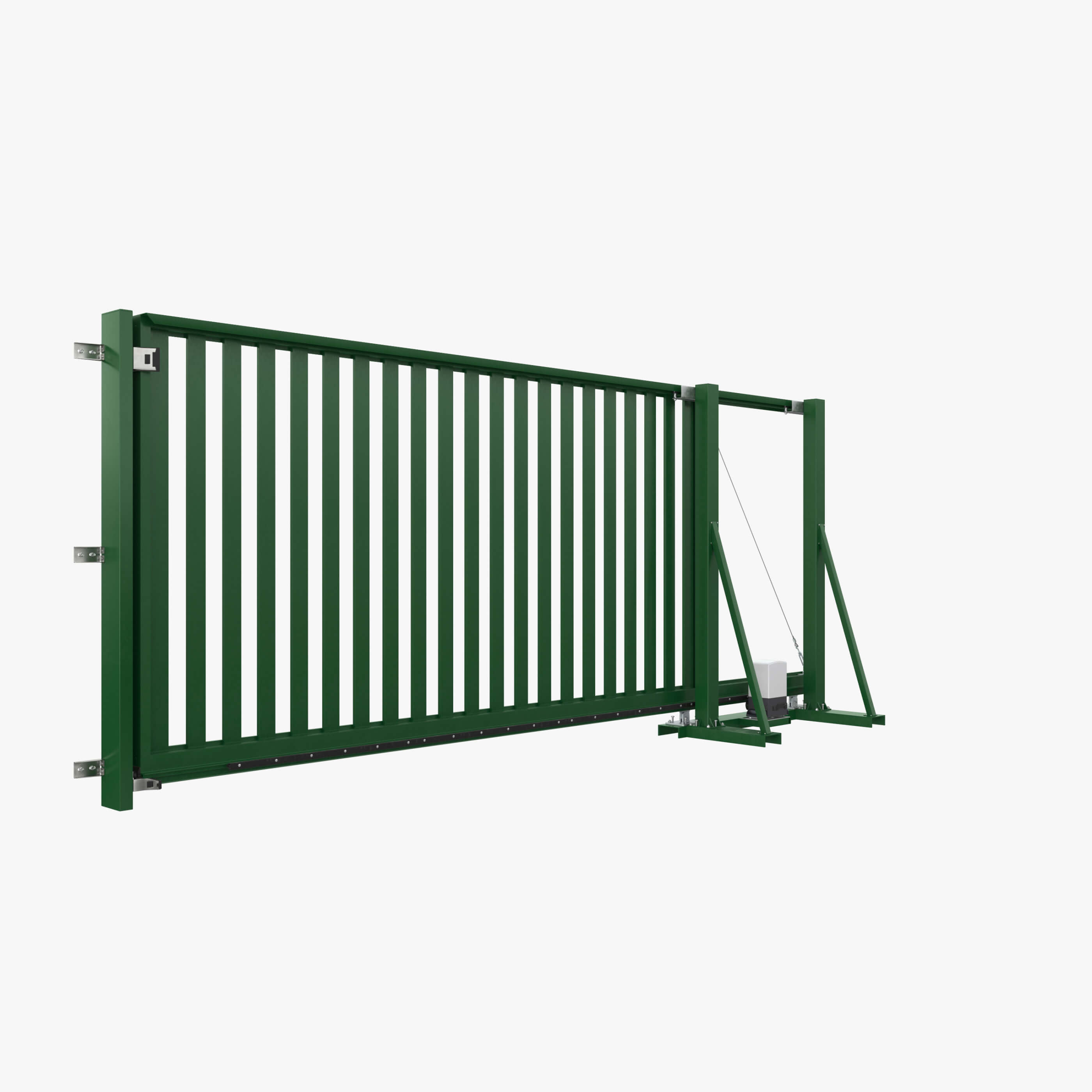 Sliding Gate With Grid - 3D Model by S_K_A