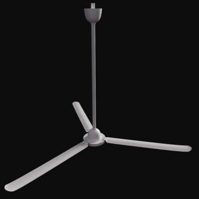 Animated Traditional Ceiling Fan - 3D Model by S4vvy