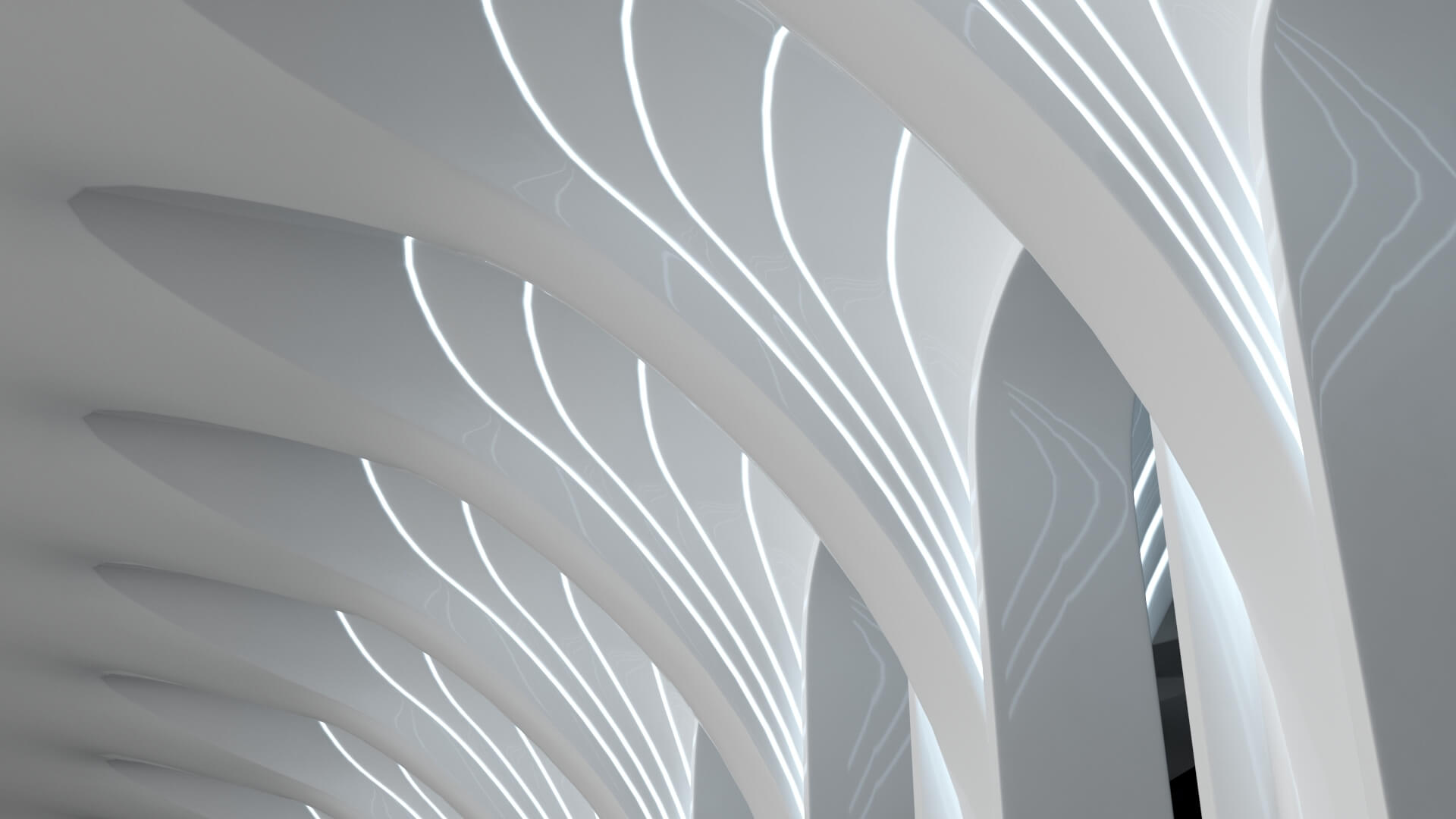 Futuristic Architecture Parametric Organic Shade Structure 3d Model By S4vvy