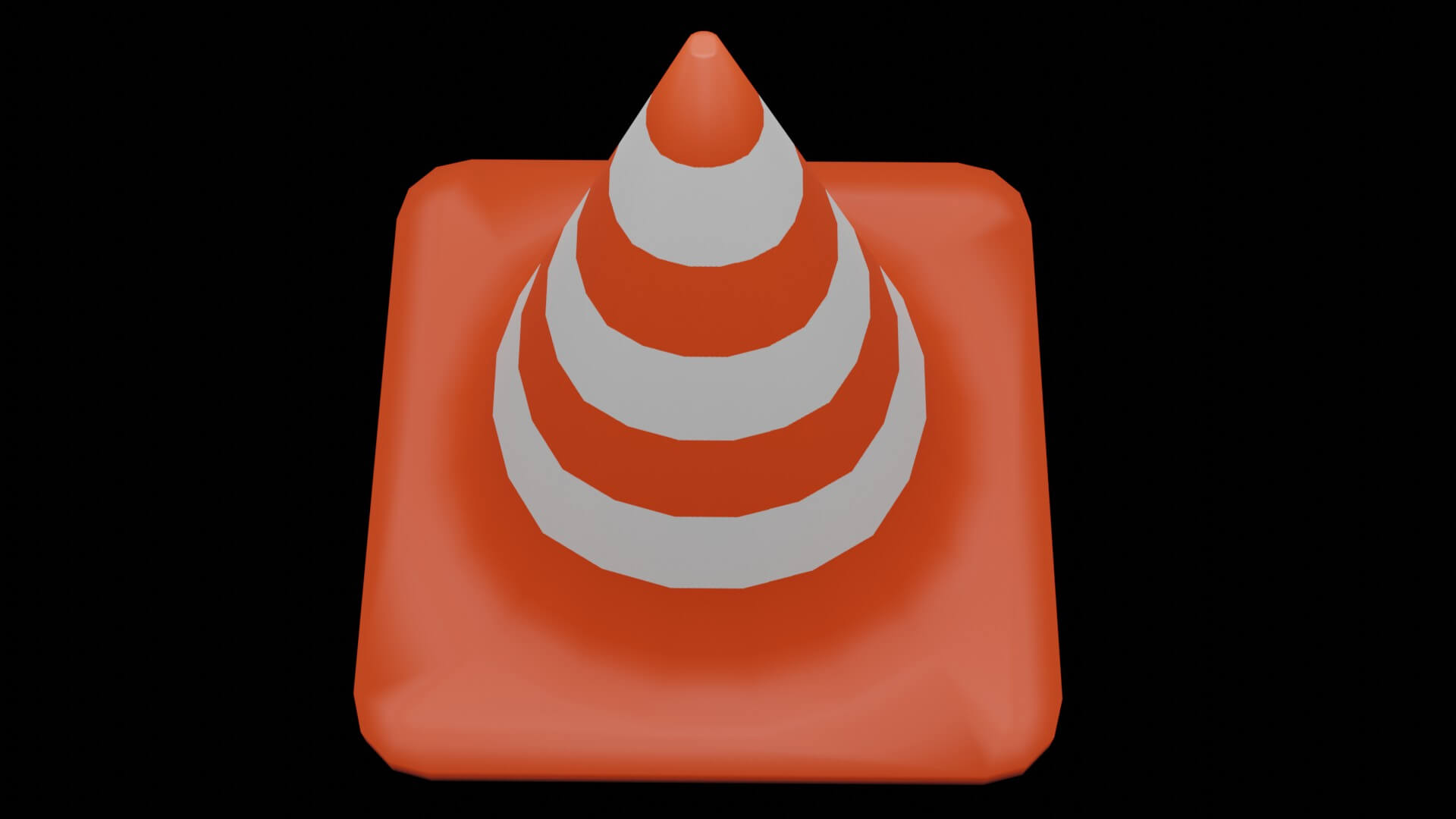Traffic Cone - 3D Model by Sabsafalak