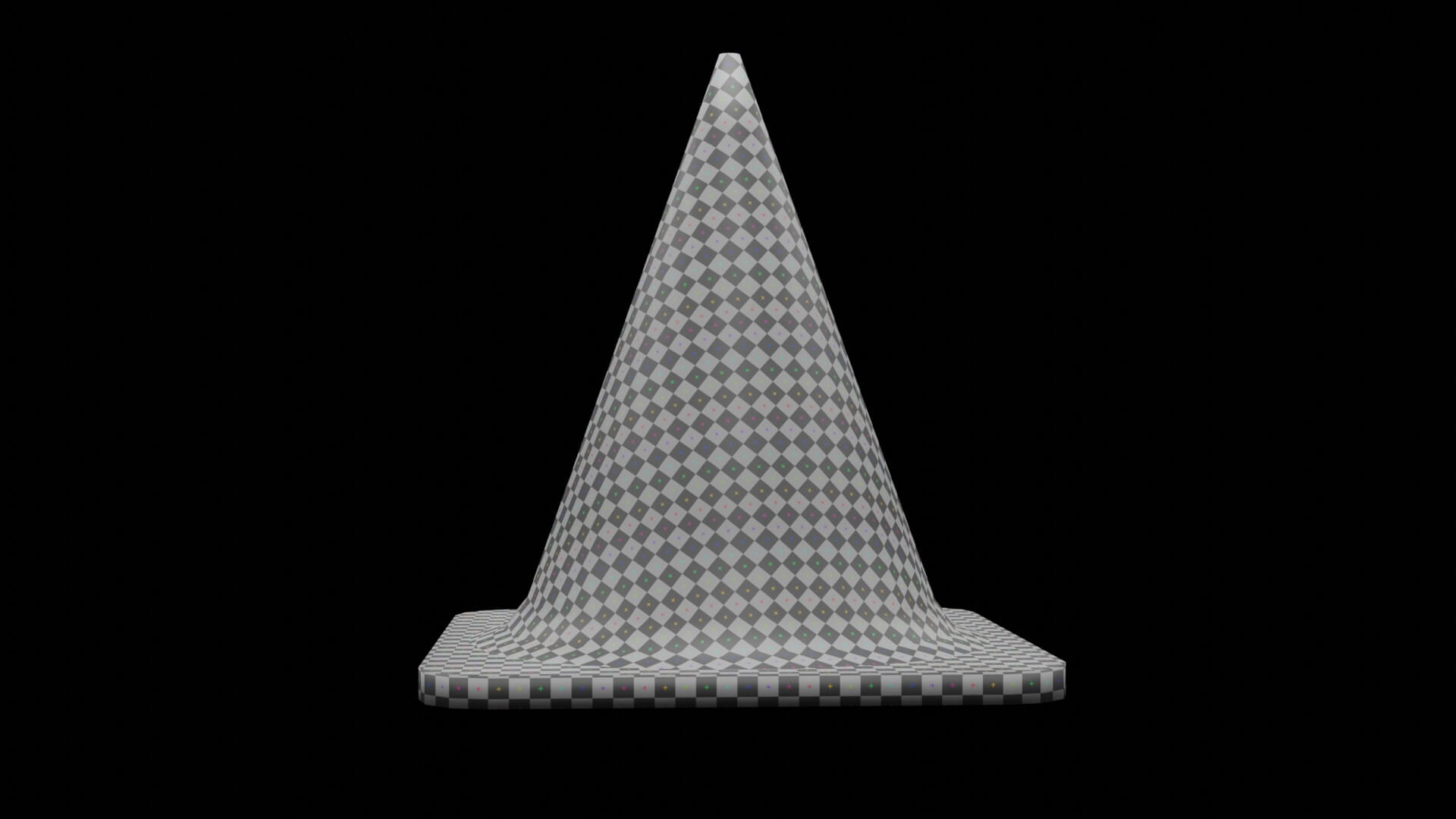 Traffic Cone - 3D Model by Sabsafalak