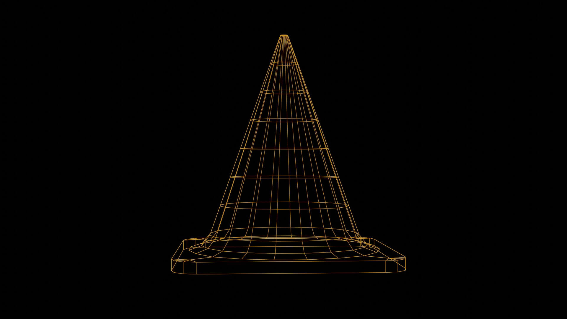 Traffic Cone - 3D Model by Sabsafalak