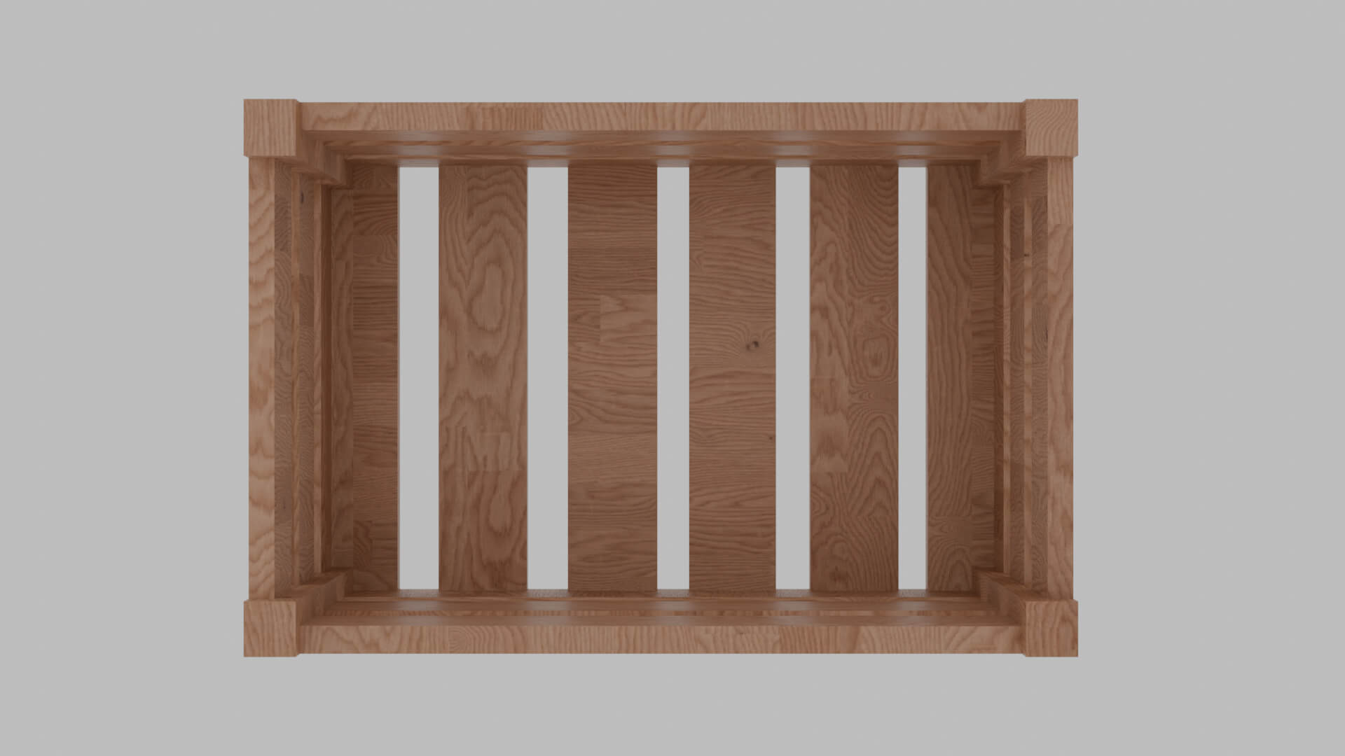 Wooden Box Low Poly - 3D Model by Sabsafalak