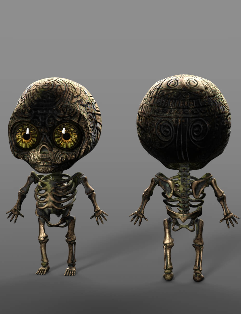 Csonti for Chonk 3D Render, Digital Art by sade