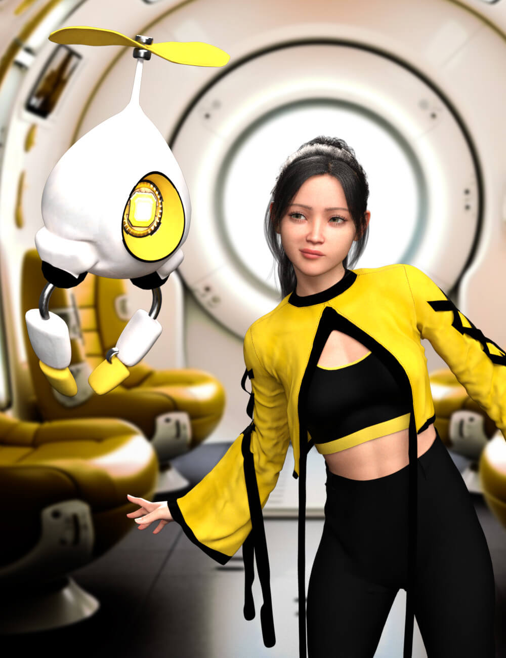 Fun 3D Render, Digital Art by sade