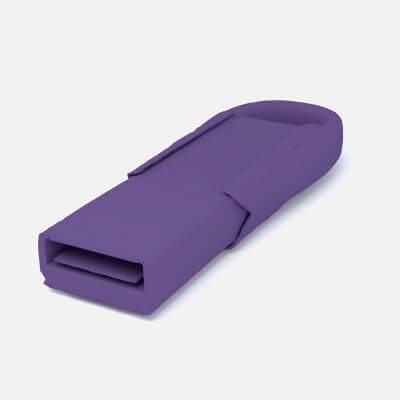USB Flash Drive Purple - 3D Model by Saeed2352