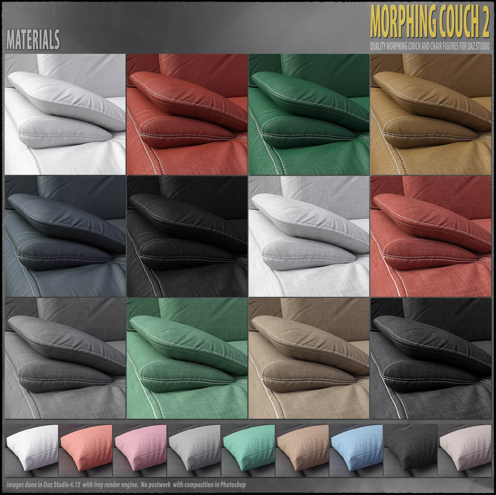 Morphing Couch 2 - Daz Content by Sagittarius A