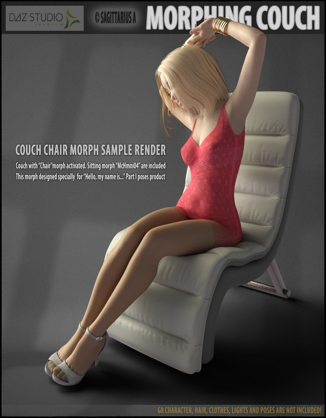 Morphing Couch for DAZ Studio Extended License by Sagittarius A