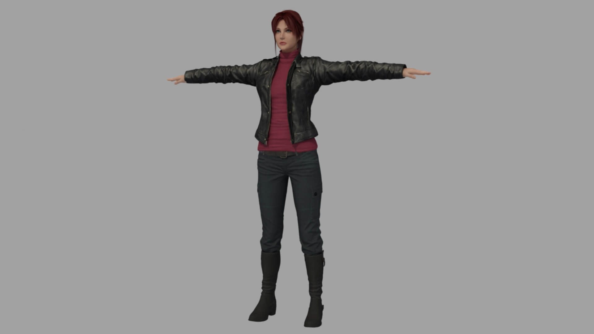 Claire Redfield 3D by sahar600