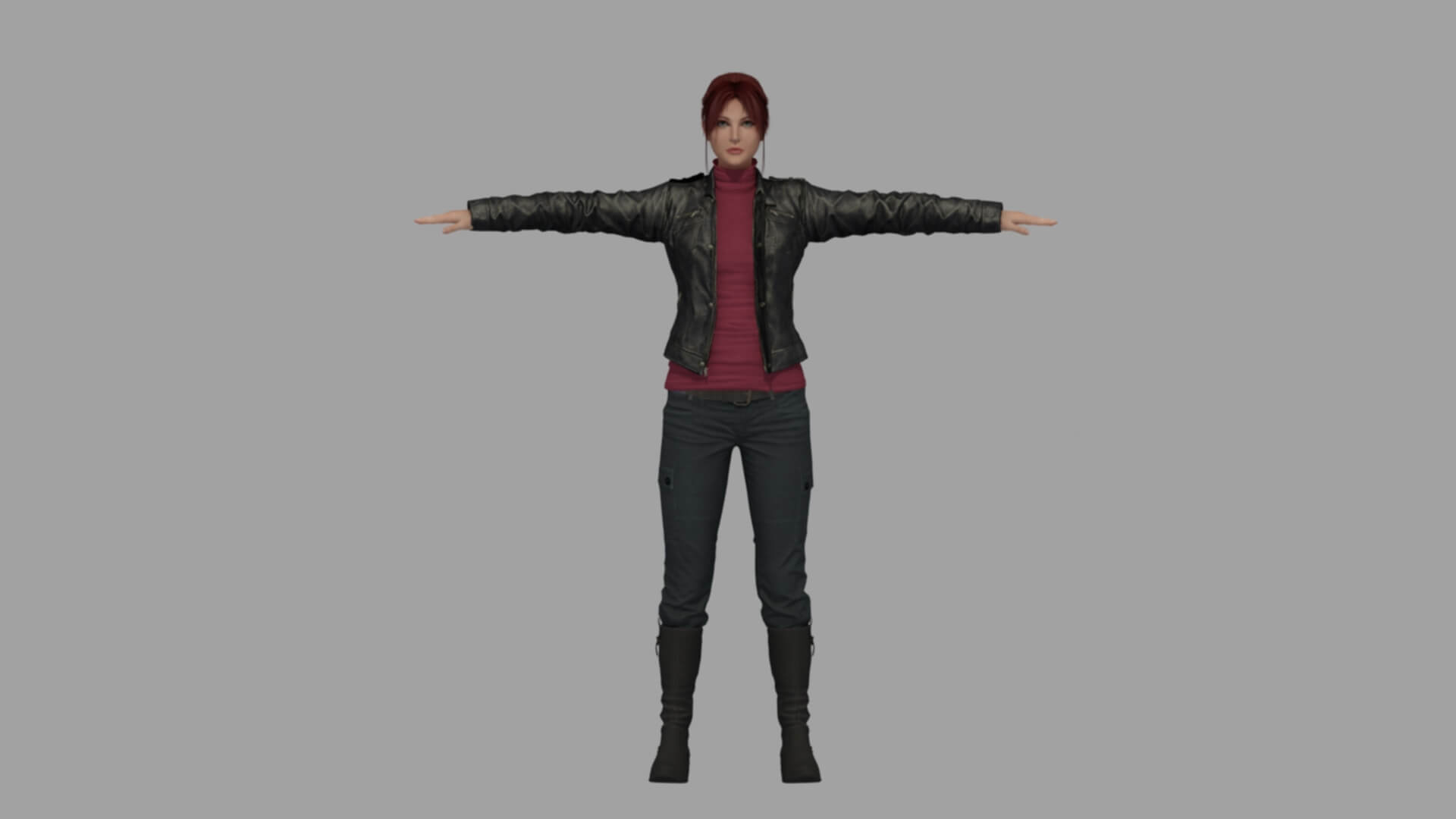 Claire Redfield 3D by sahar600