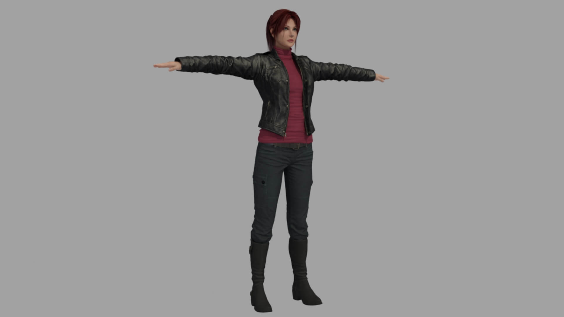 Claire Redfield 3D by sahar600