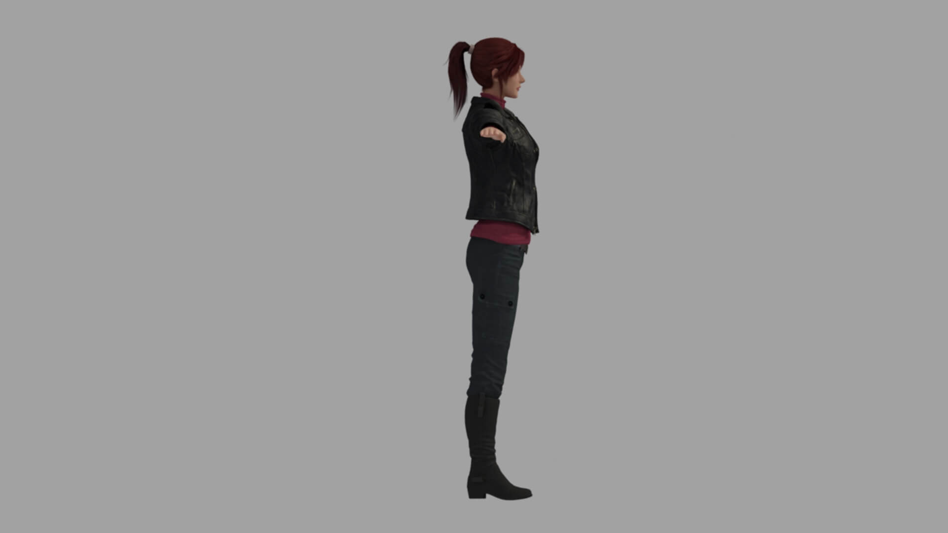 Claire Redfield 3D by sahar600